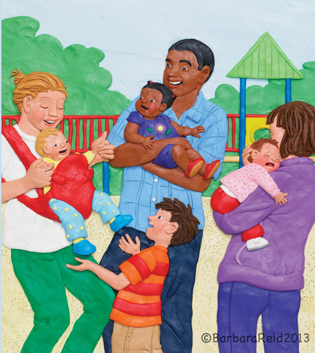 Barbara Reid - Sing and Dance and Laugh and Cry – The Picturebook Gallery