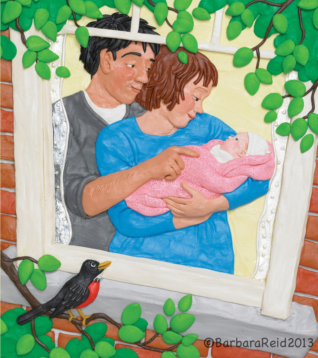 Barbara Reid - All the World is New – The Picturebook Gallery